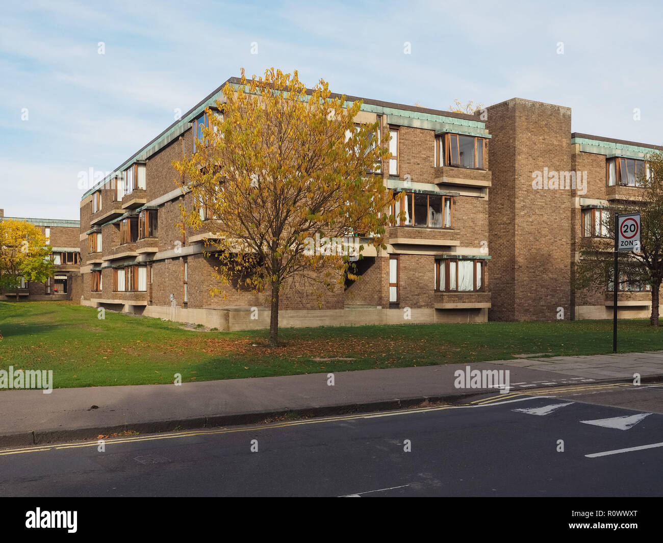CAMBRIDGE, UK - CIRCA OCTOBER 2018: Churchill College Stock Photo - Alamy