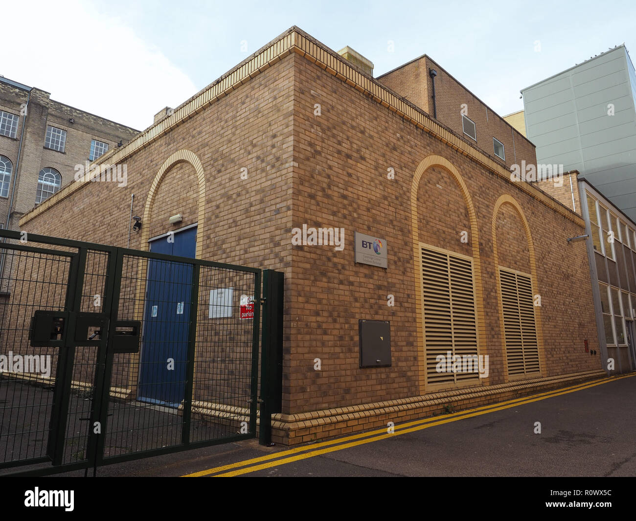CAMBRIDGE, UK - CIRCA OCTOBER 2018: BT (British Telekom) central ...