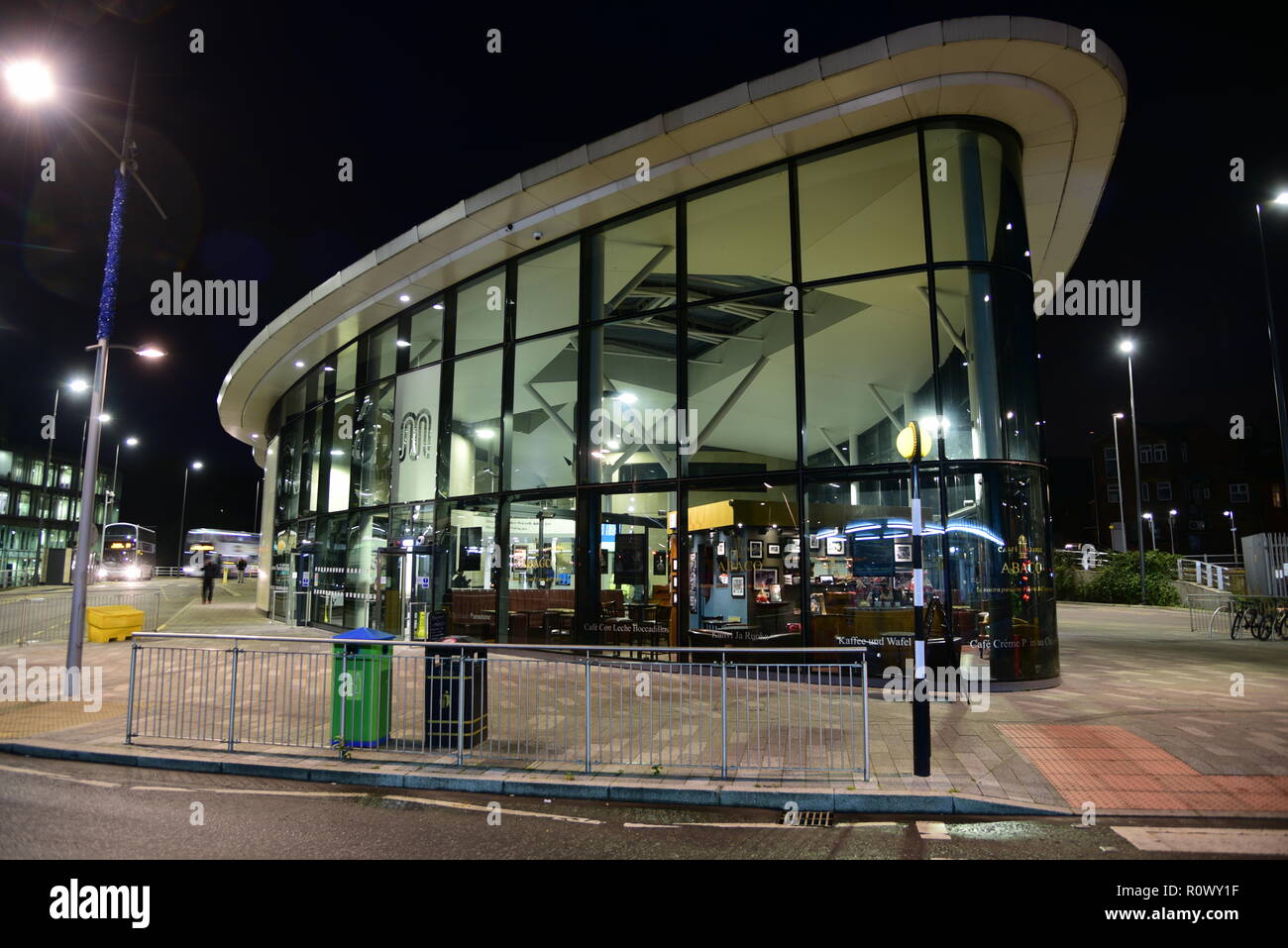 Lit rochdale bus station hi-res stock photography and images - Alamy
