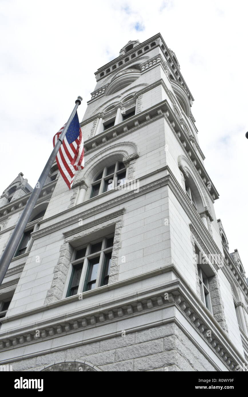 post office tower on a cloudy afternoon Stock Photo - Alamy