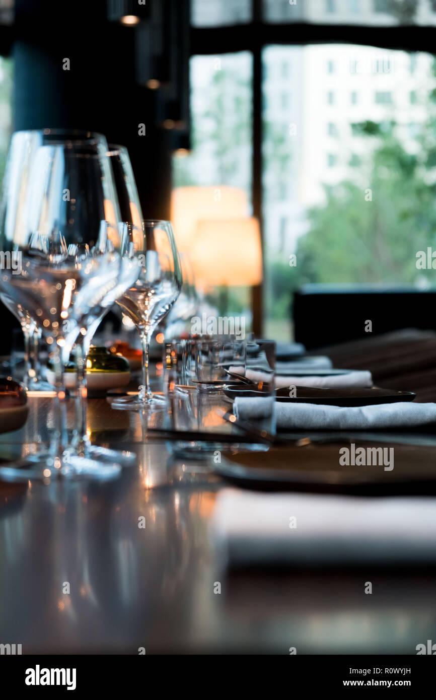 High class luxury restaurant interior hi-res stock photography and ...