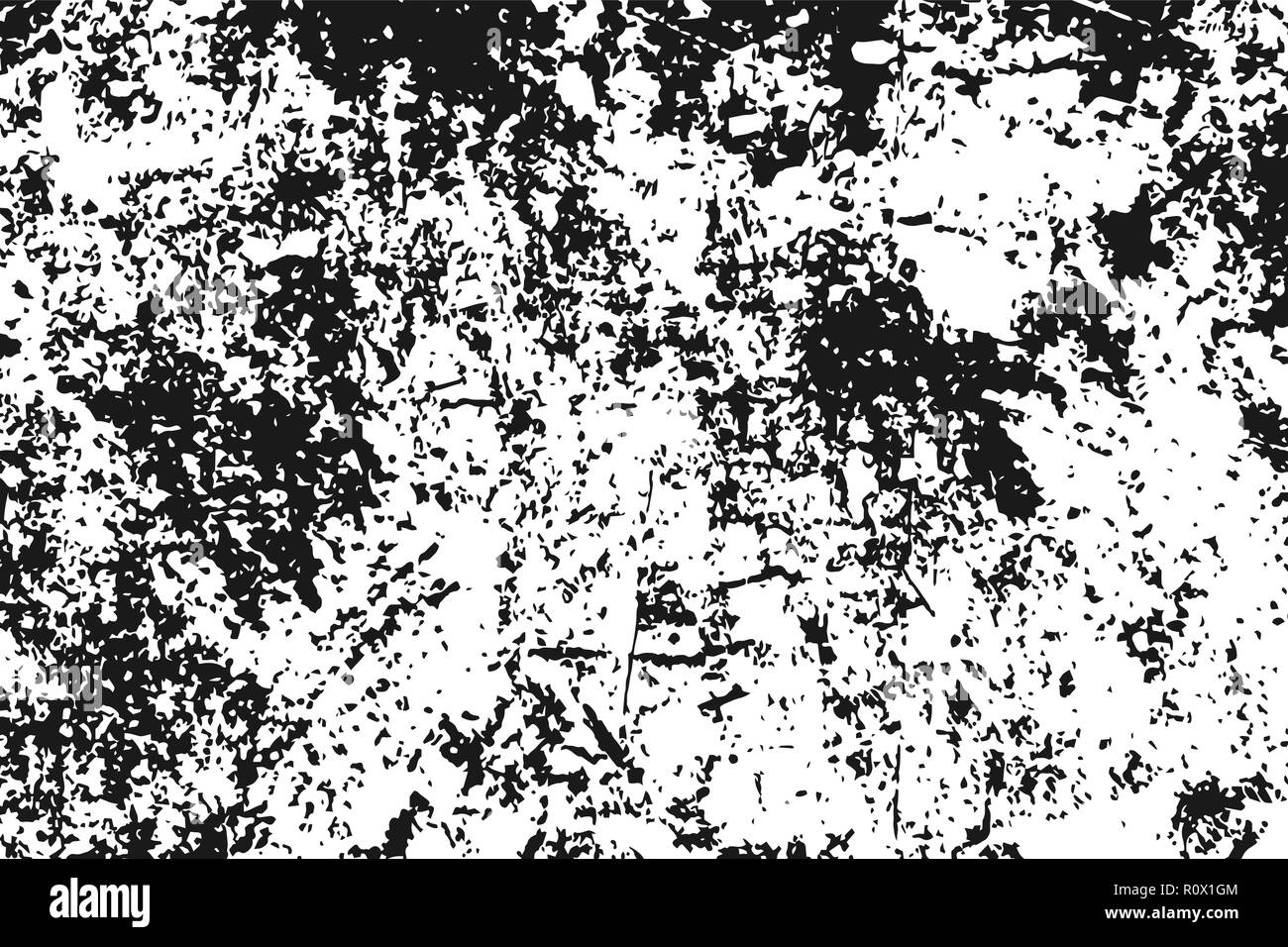 Black grainy texture isolated on white background. Distress overlay textured. Grunge design ...