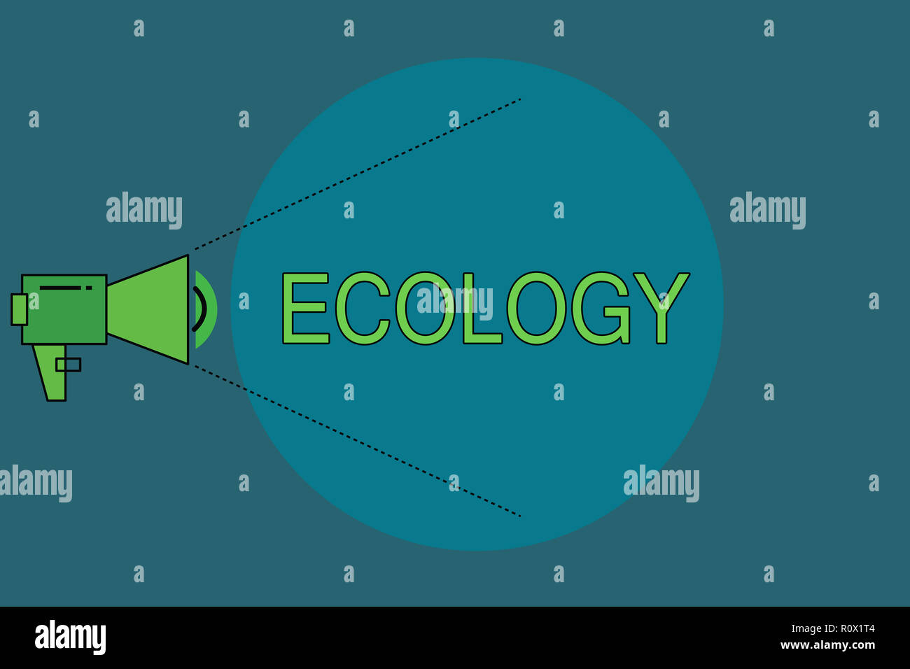 Word writing text Ecology. Business concept for Branch of science ...