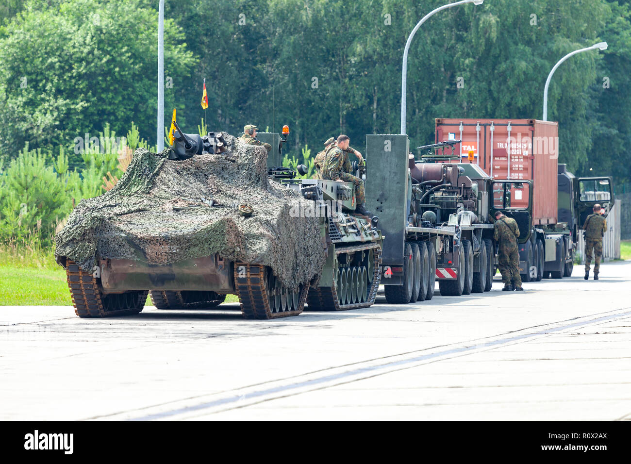 Convoy equipment hi-res stock photography and images - Alamy