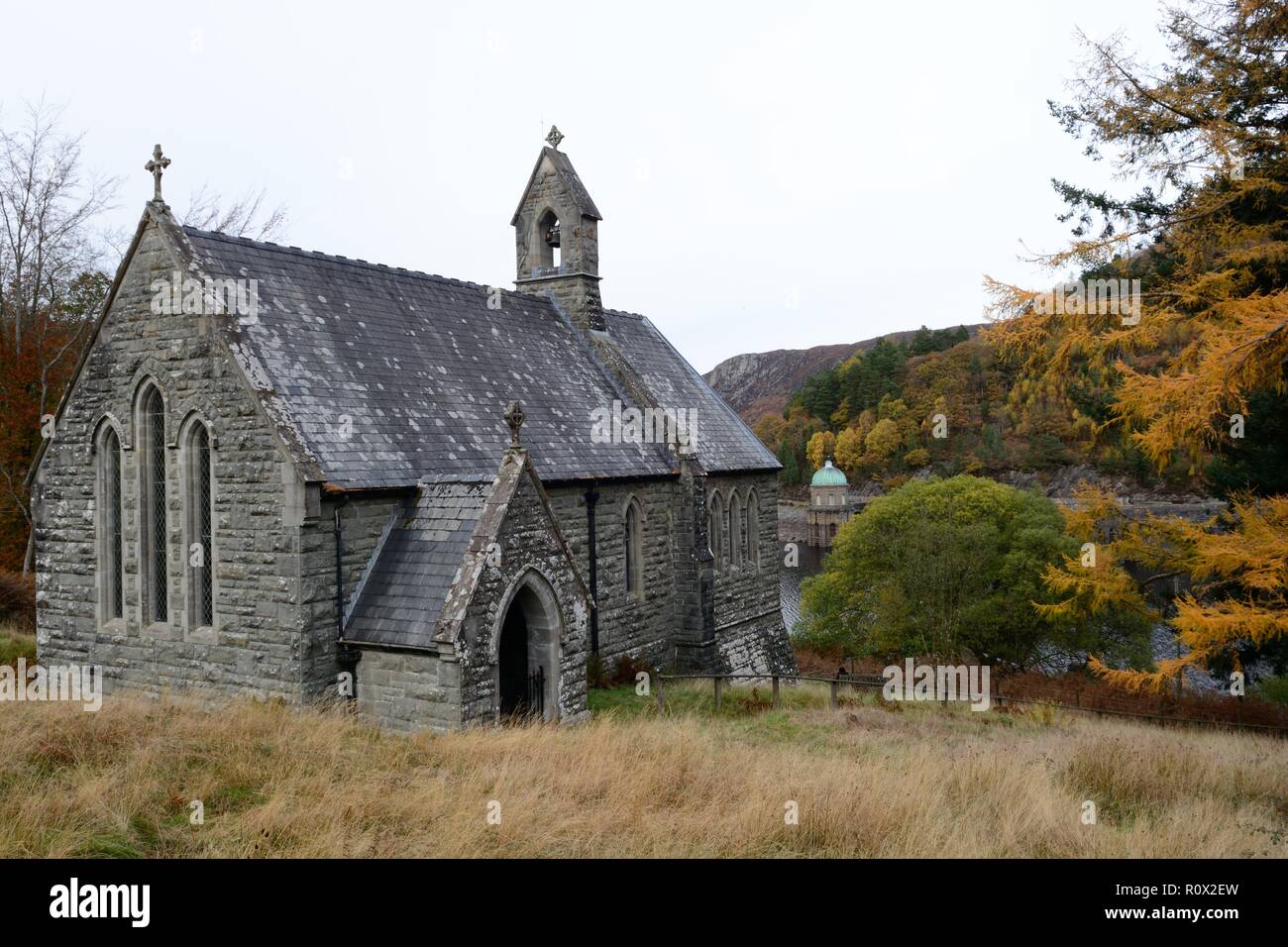 Nantgwyllt Church Elan Valley Victorian Church built to replace a small ...