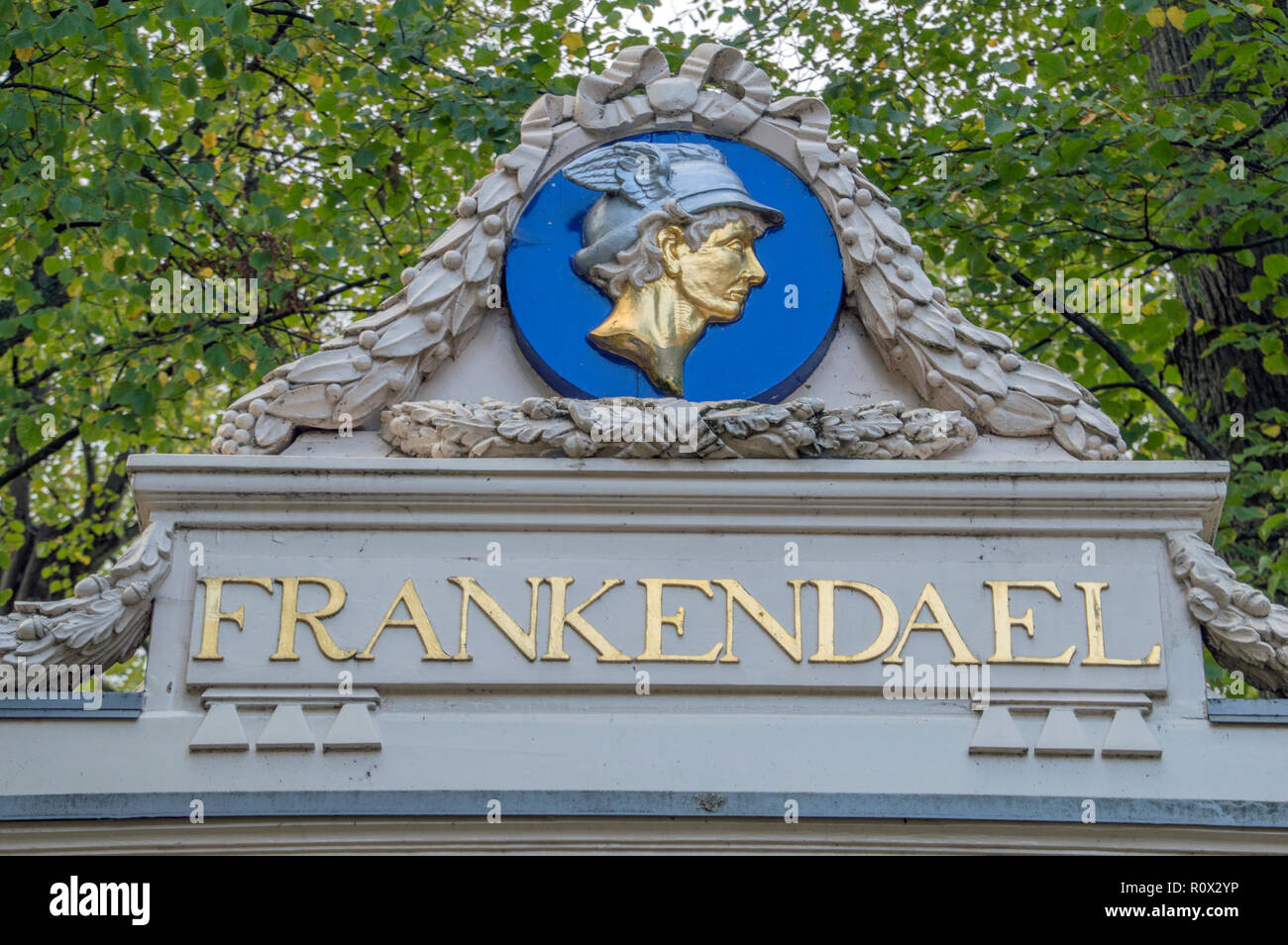 Top Part Of The Gate At Frankendael Park Amsterdam The Netherlands 2018 ...