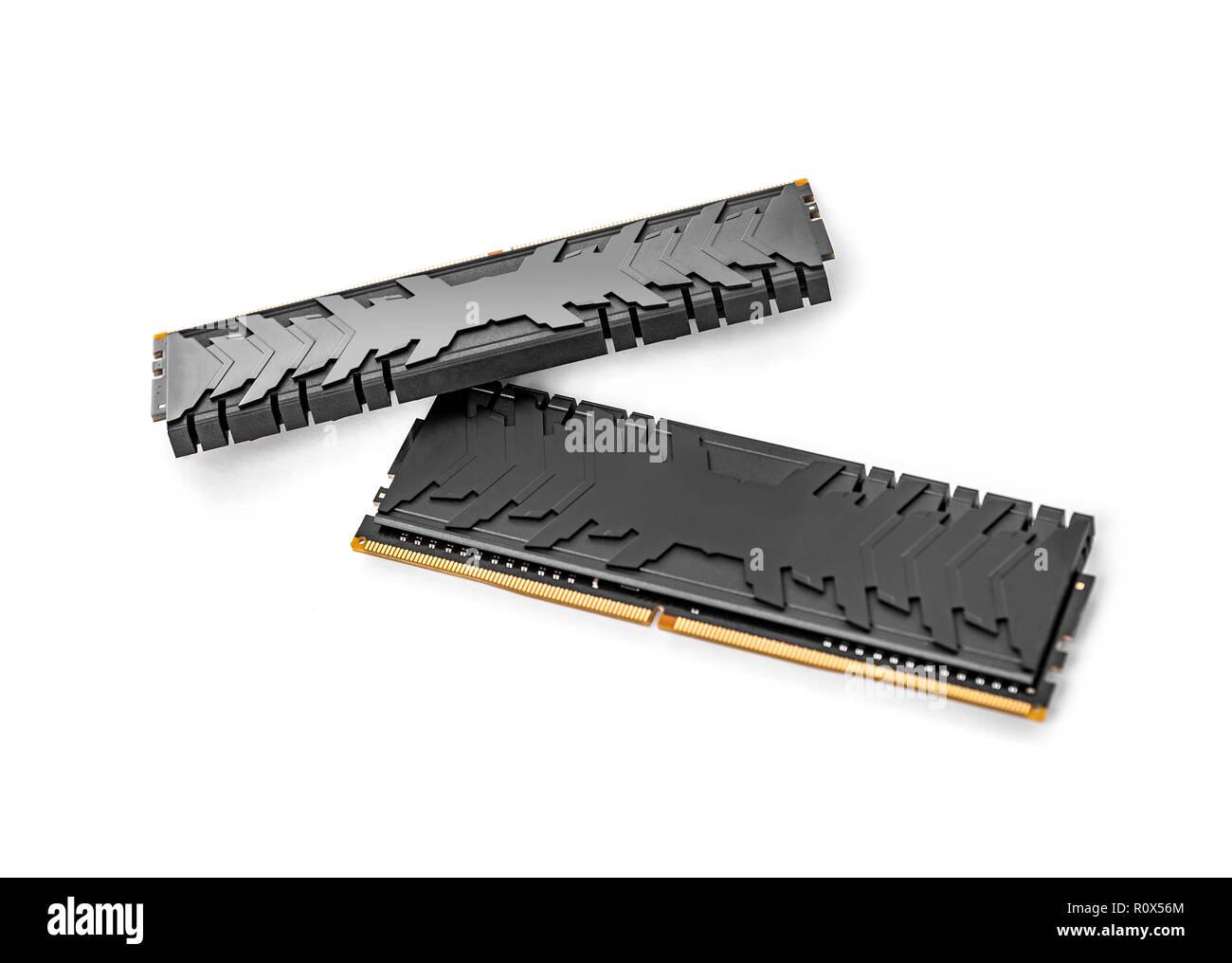 Ram DDR4 memory modules isolated on a white background Stock Photo - Alamy