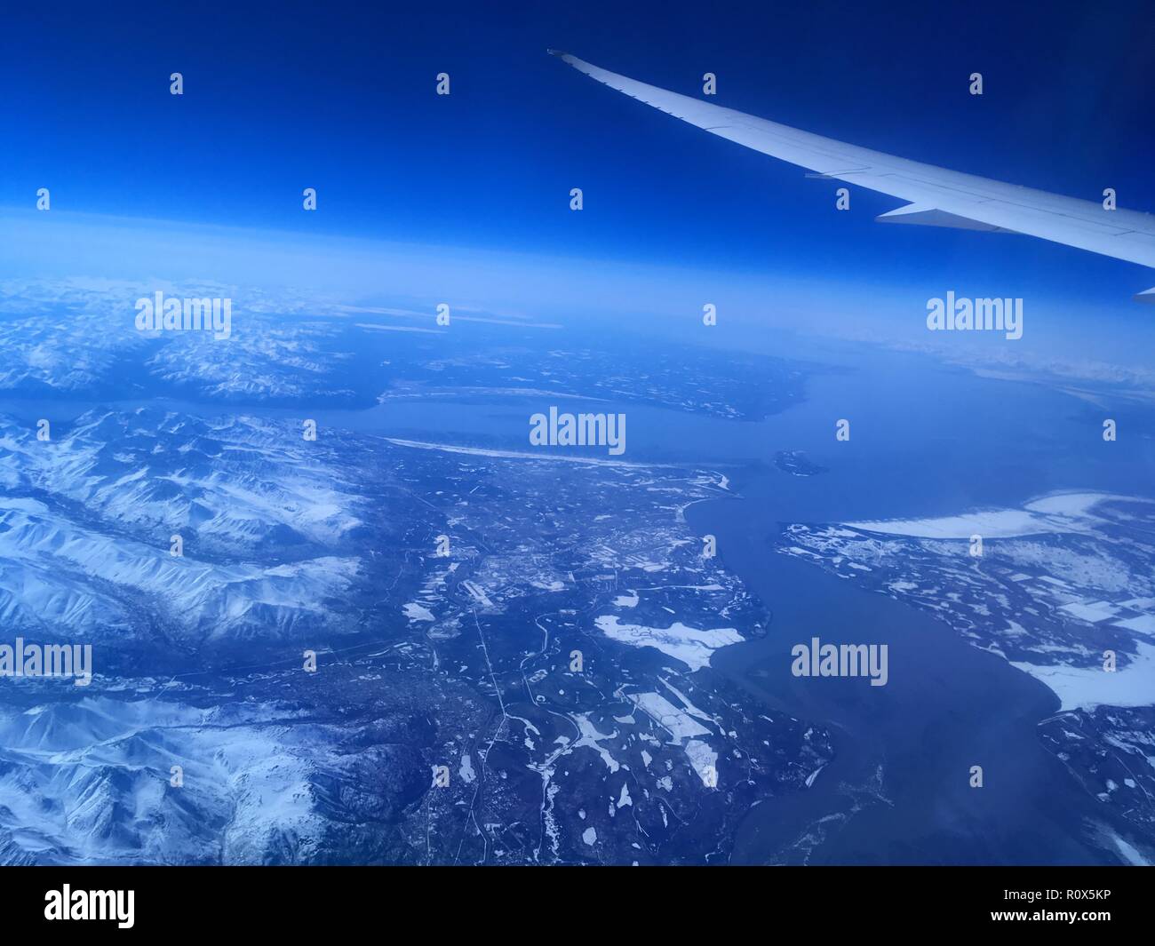 Alaska arctic aerial view arctic hi-res stock photography and images ...