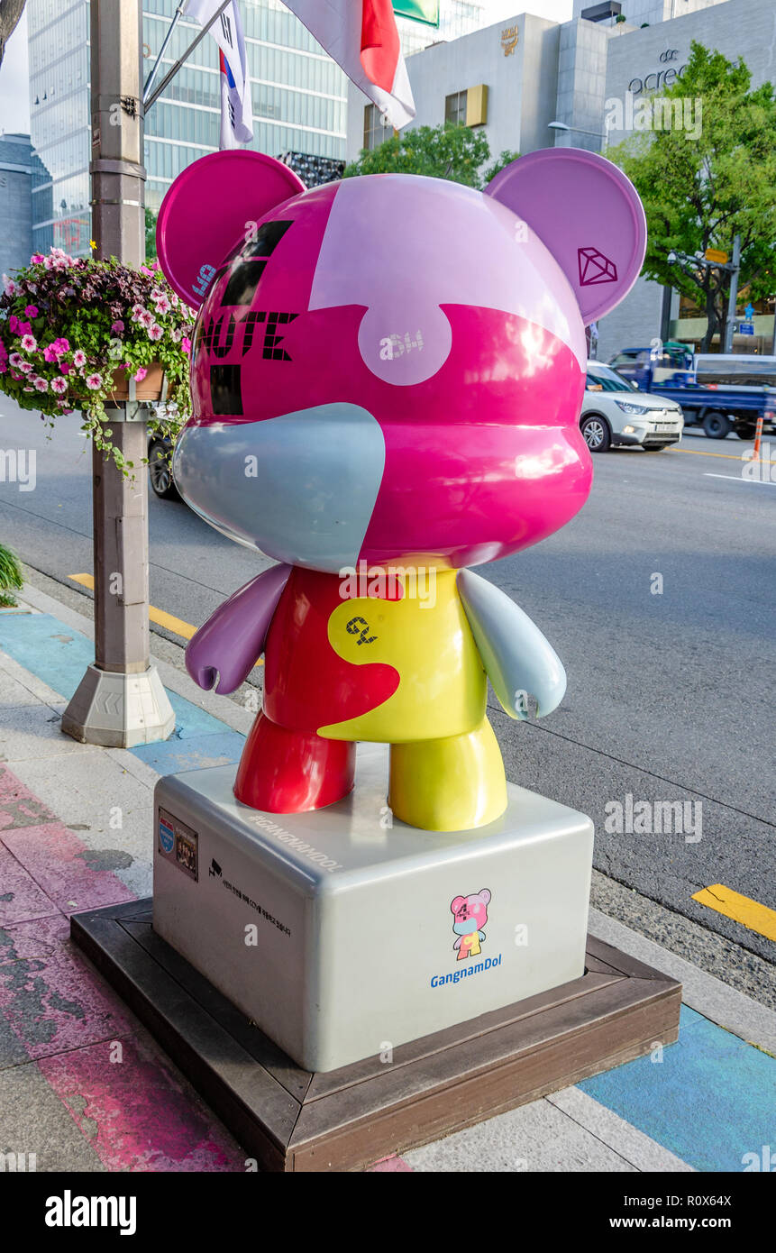 Gangnam seoul k star road hi-res stock photography and images - Alamy