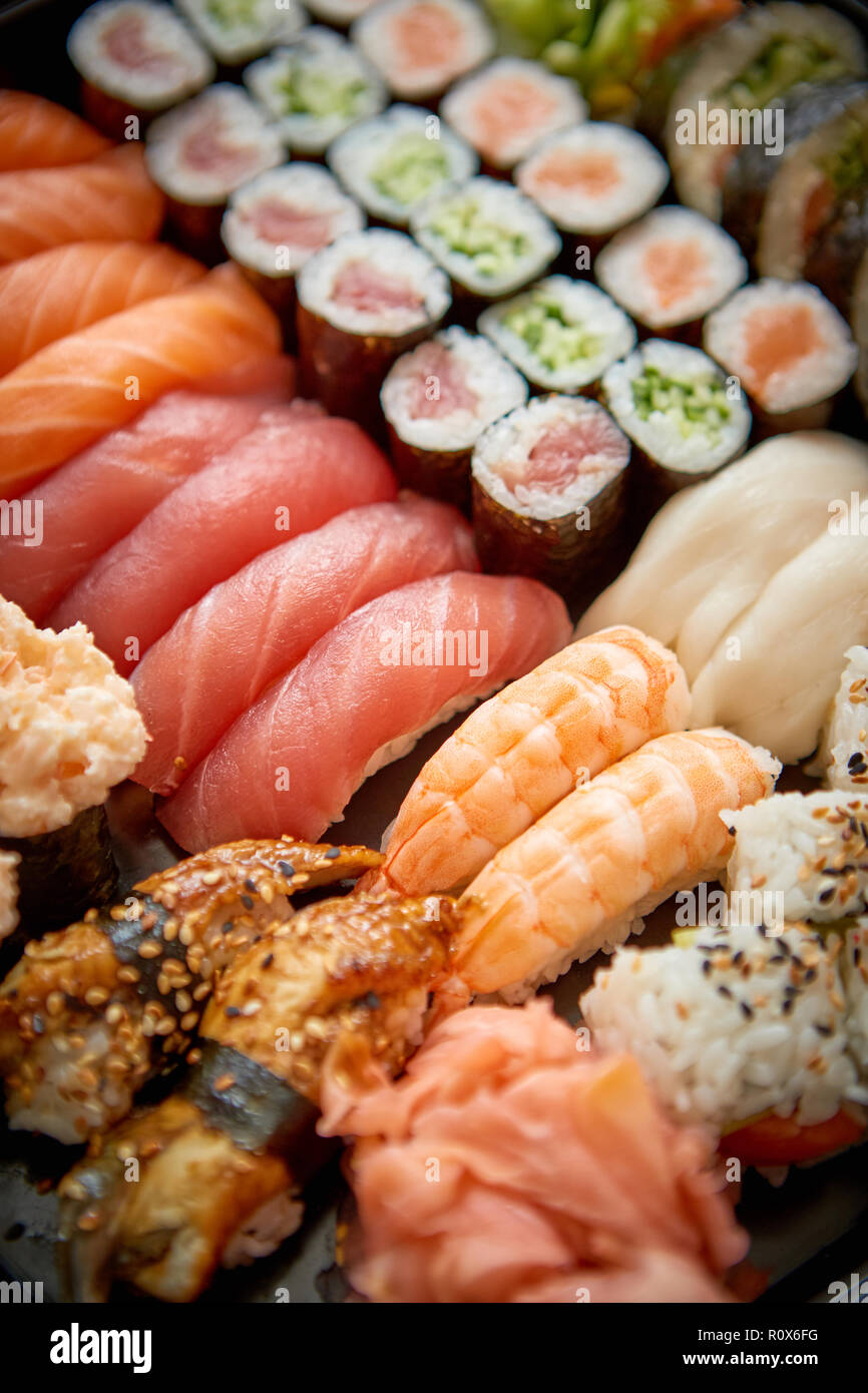 Sushi types isolated hi-res stock photography and images - Alamy