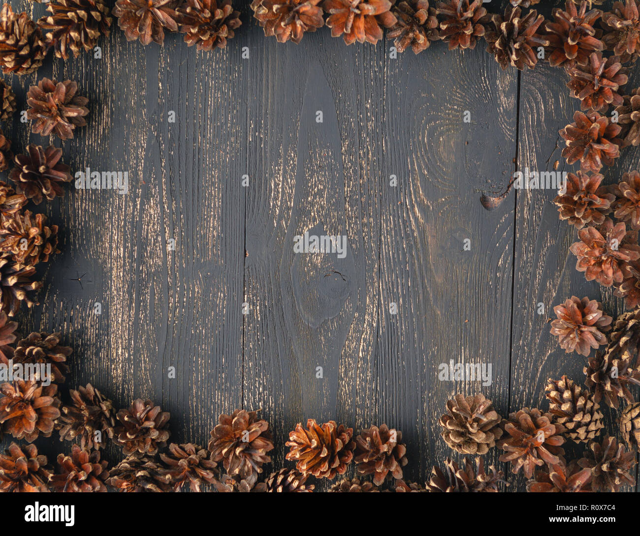 Pine cone background Stock Photo - Alamy