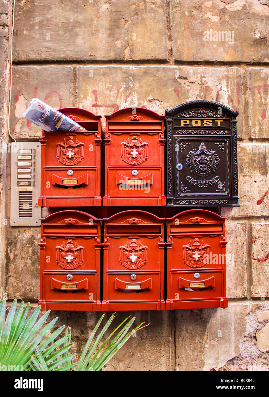 Swiss mail box hi-res stock photography and images - Alamy