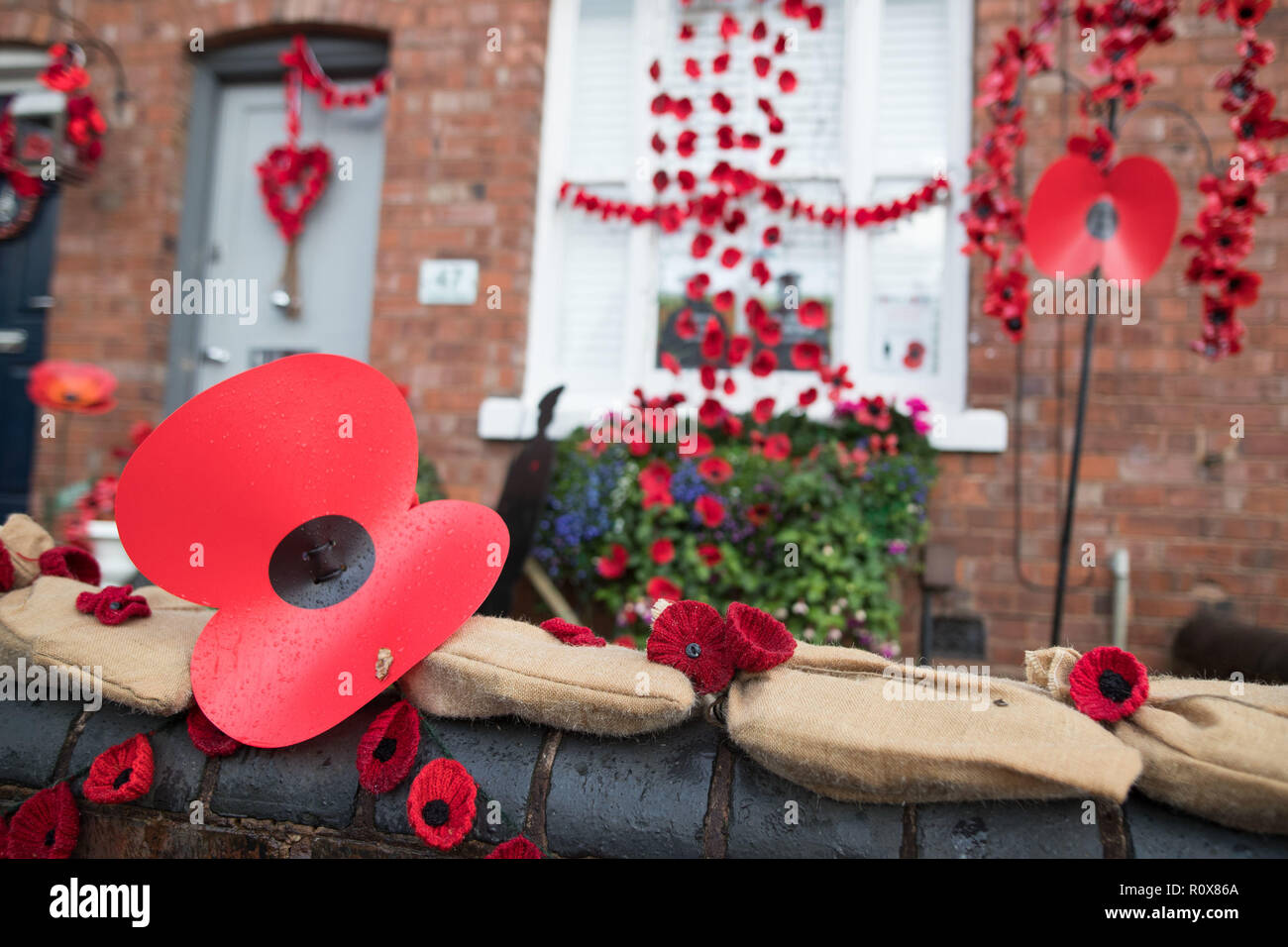 A house in Station Road, Aldridge in Walsall which has transformed ...