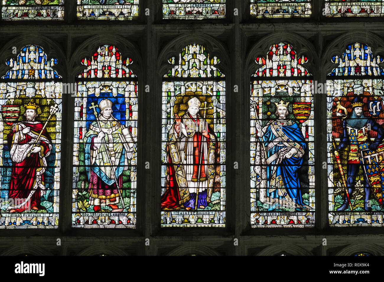 England, Kent, Canterbury, Canterbury Cathedral, The Chapter House ...