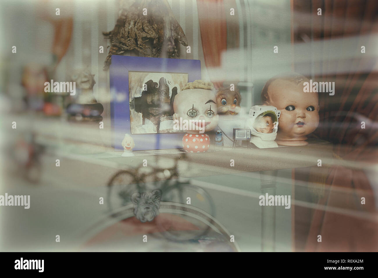 Antique toy shop window hi-res stock photography and images - Alamy