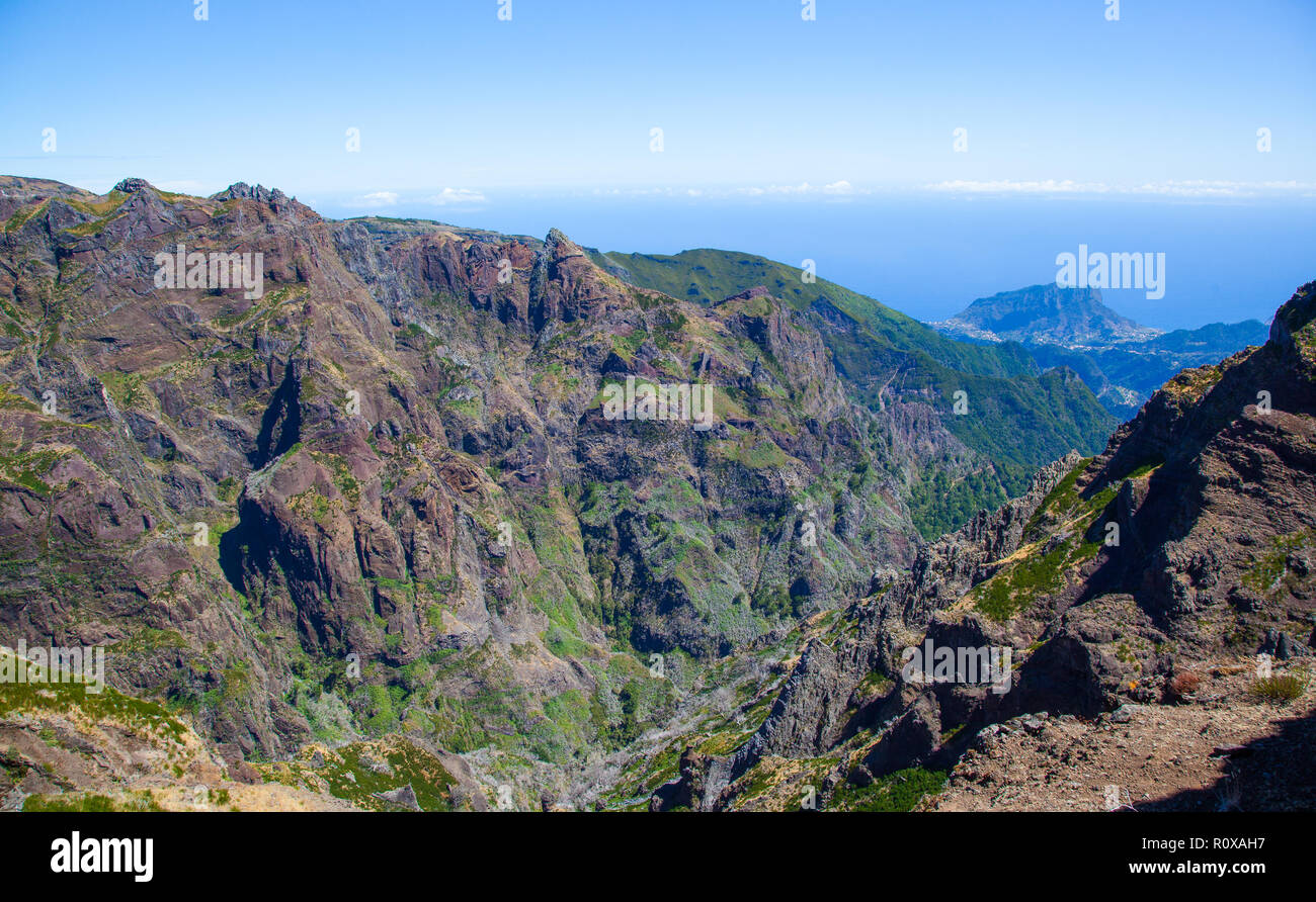 Summit of Arieiro, Madeira Island Stock Photo - Alamy