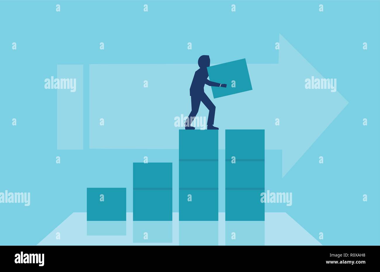 Growth vector vectors hi-res stock photography and images - Alamy