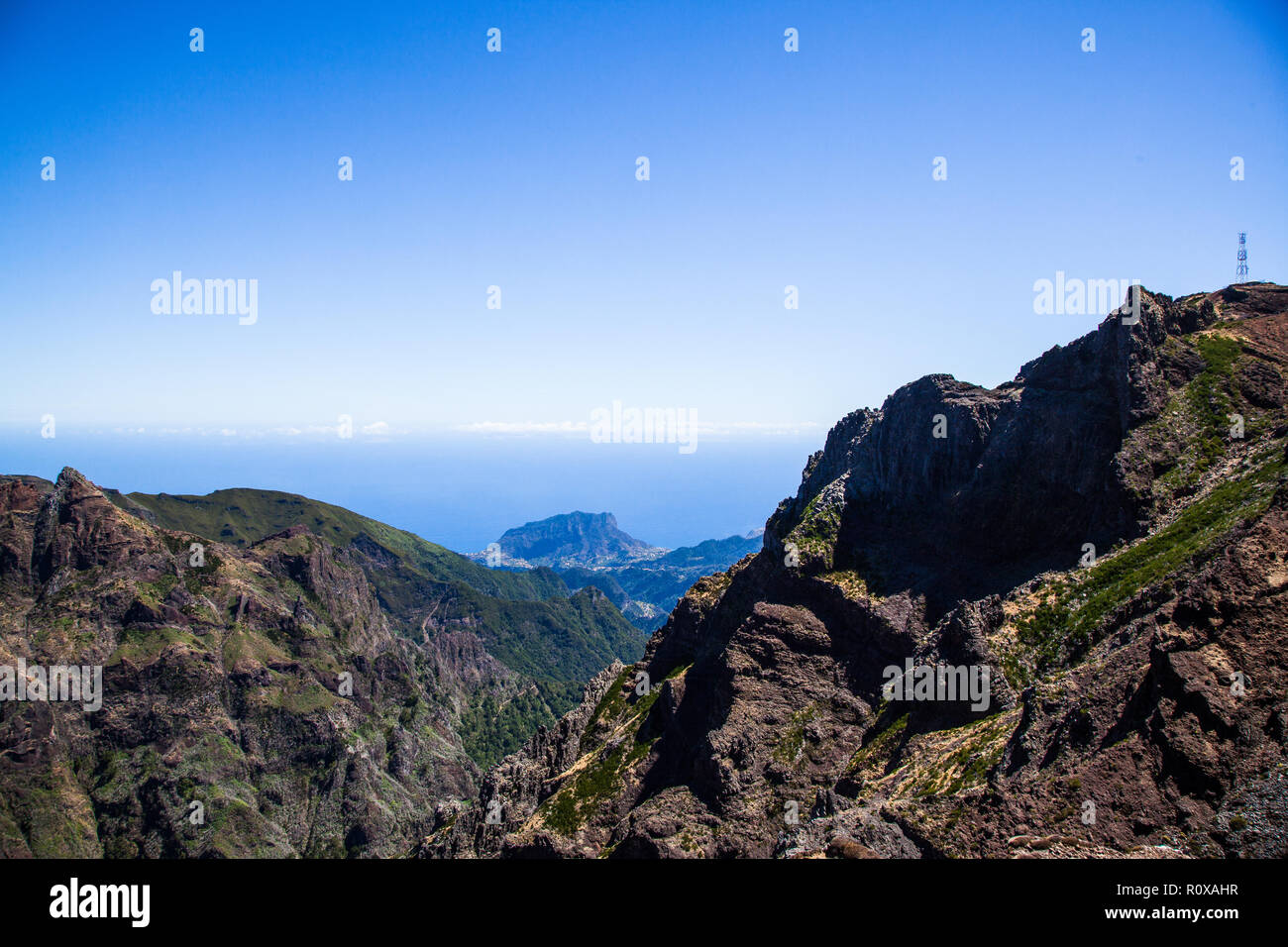 Summit of Arieiro, Madeira Island Stock Photo - Alamy