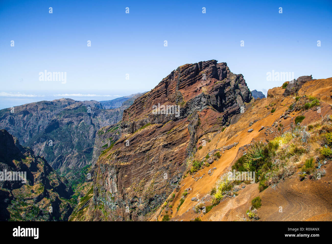 Summit of Arieiro, Madeira Island Stock Photo - Alamy