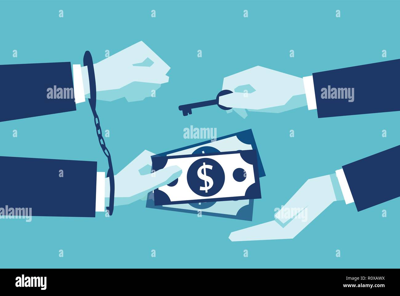 Being released prison Stock Vector Images - Alamy