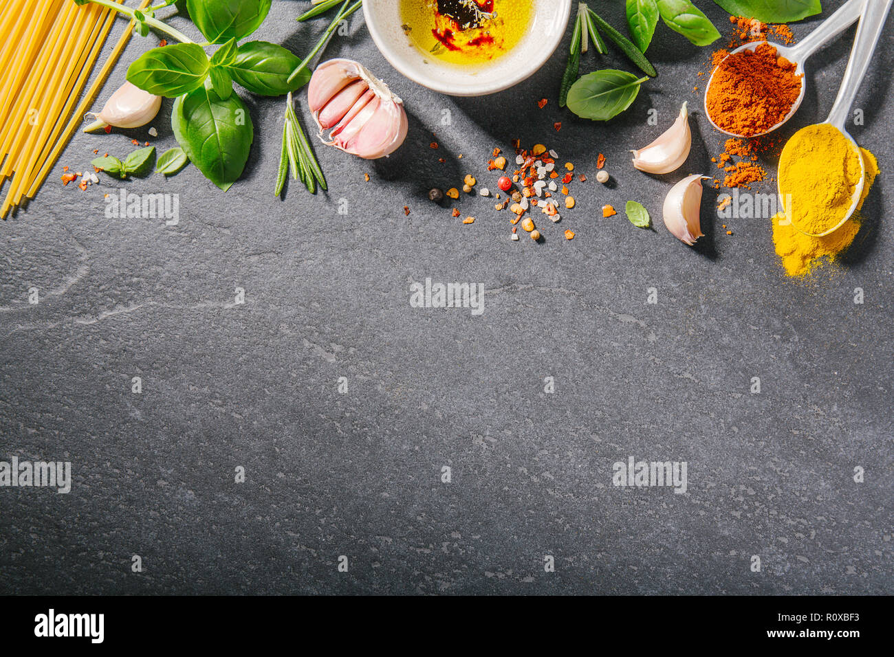 Food concept. Food background. Healthy Eating Cooking Concept. Tasty ...