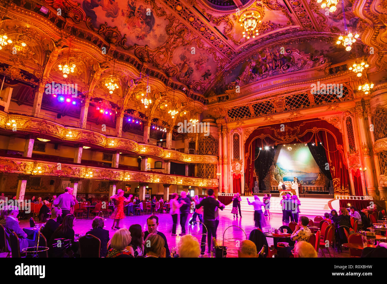 Inside blackpool tower hi-res stock photography and images - Alamy