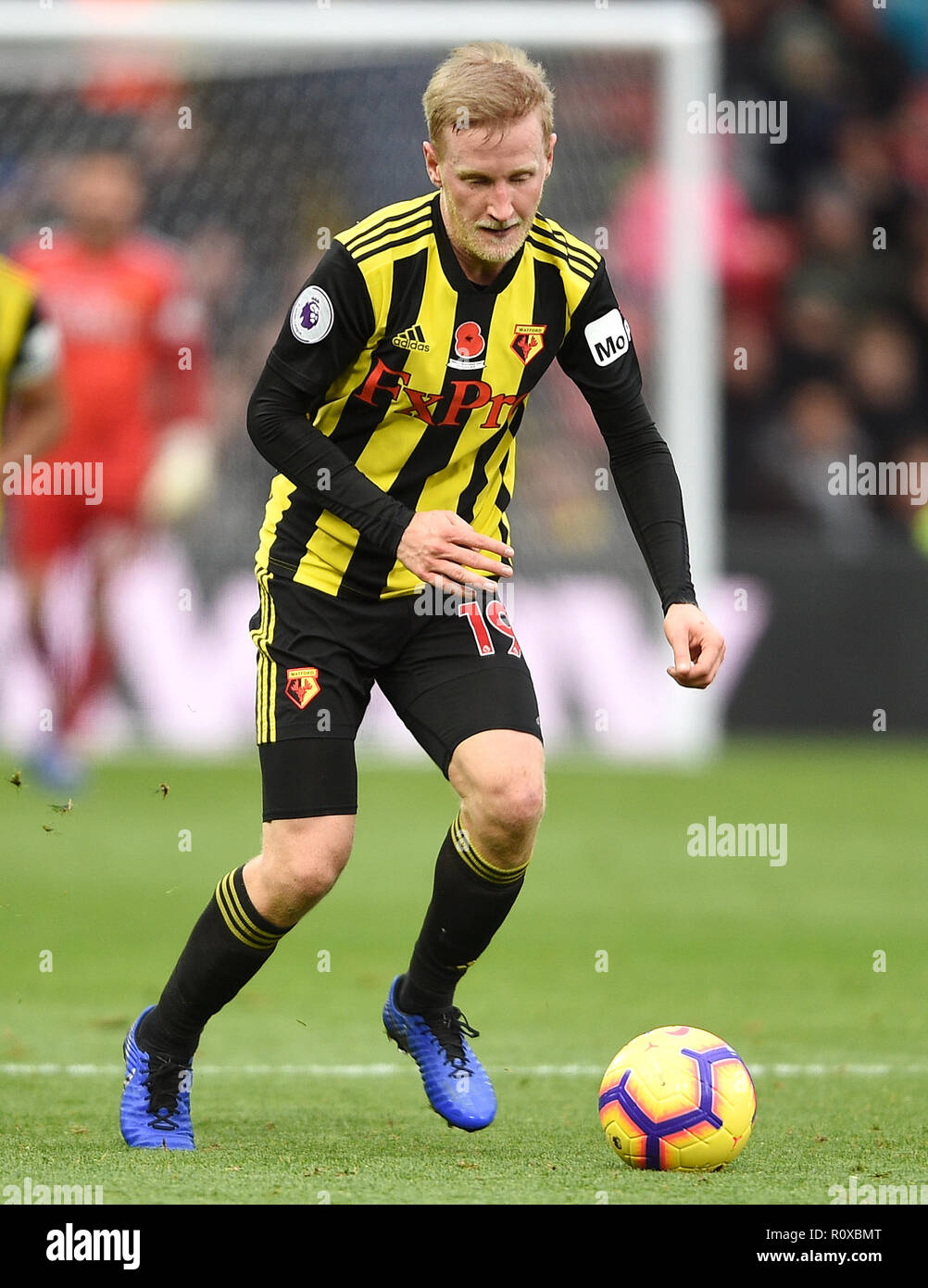 Watford's Will Hughes Stock Photo - Alamy