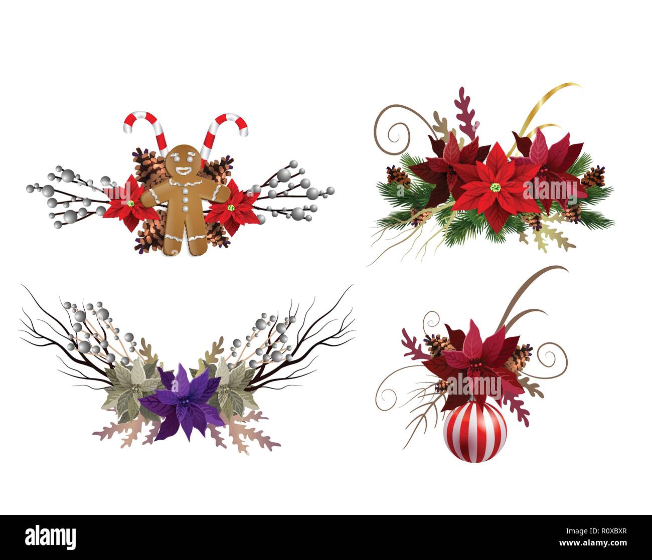 Christmas elements for your designs Stock Vector Image & Art - Alamy