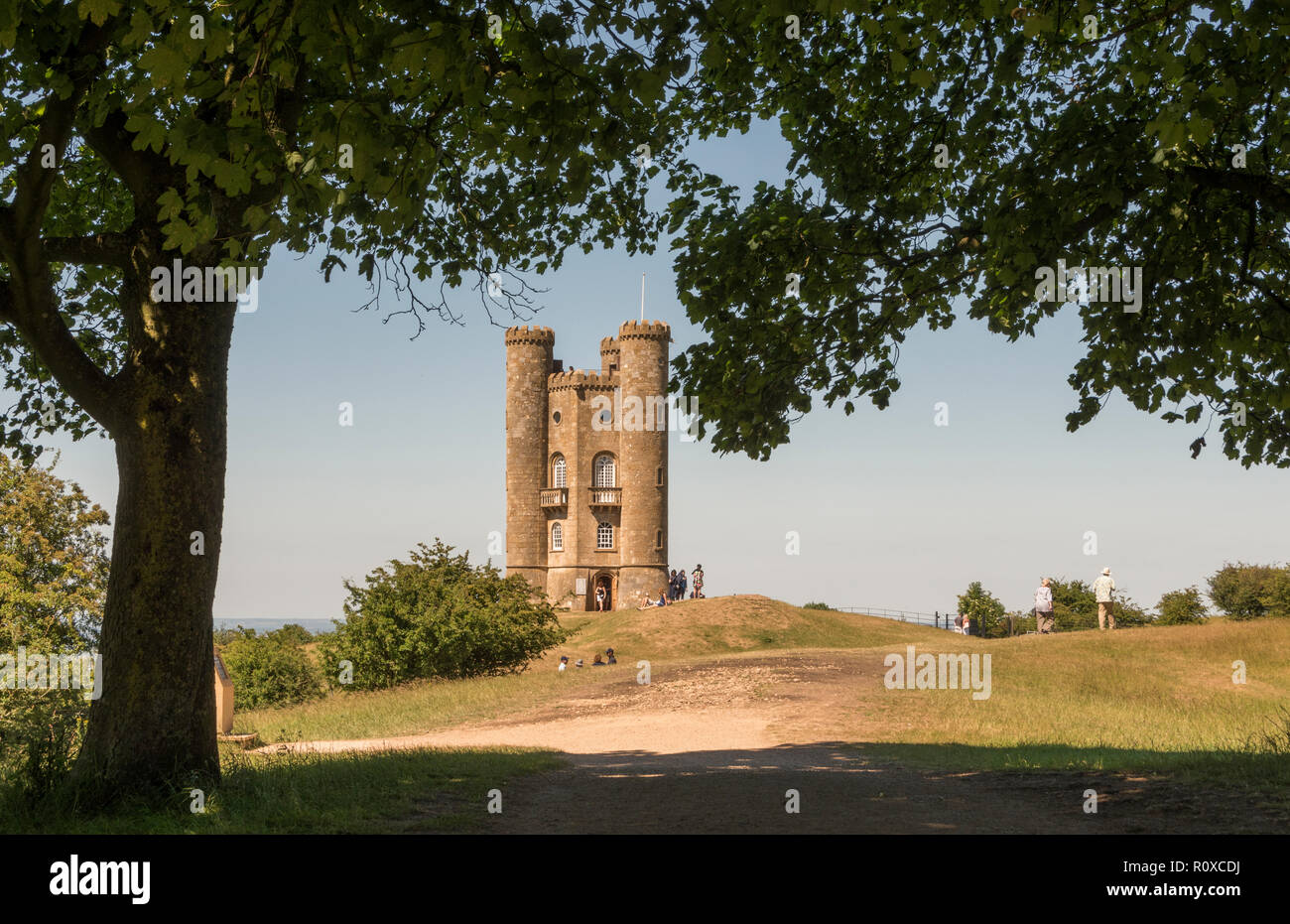 Broadway Tower in the Cotswolds, England, UK Stock Photo - Alamy