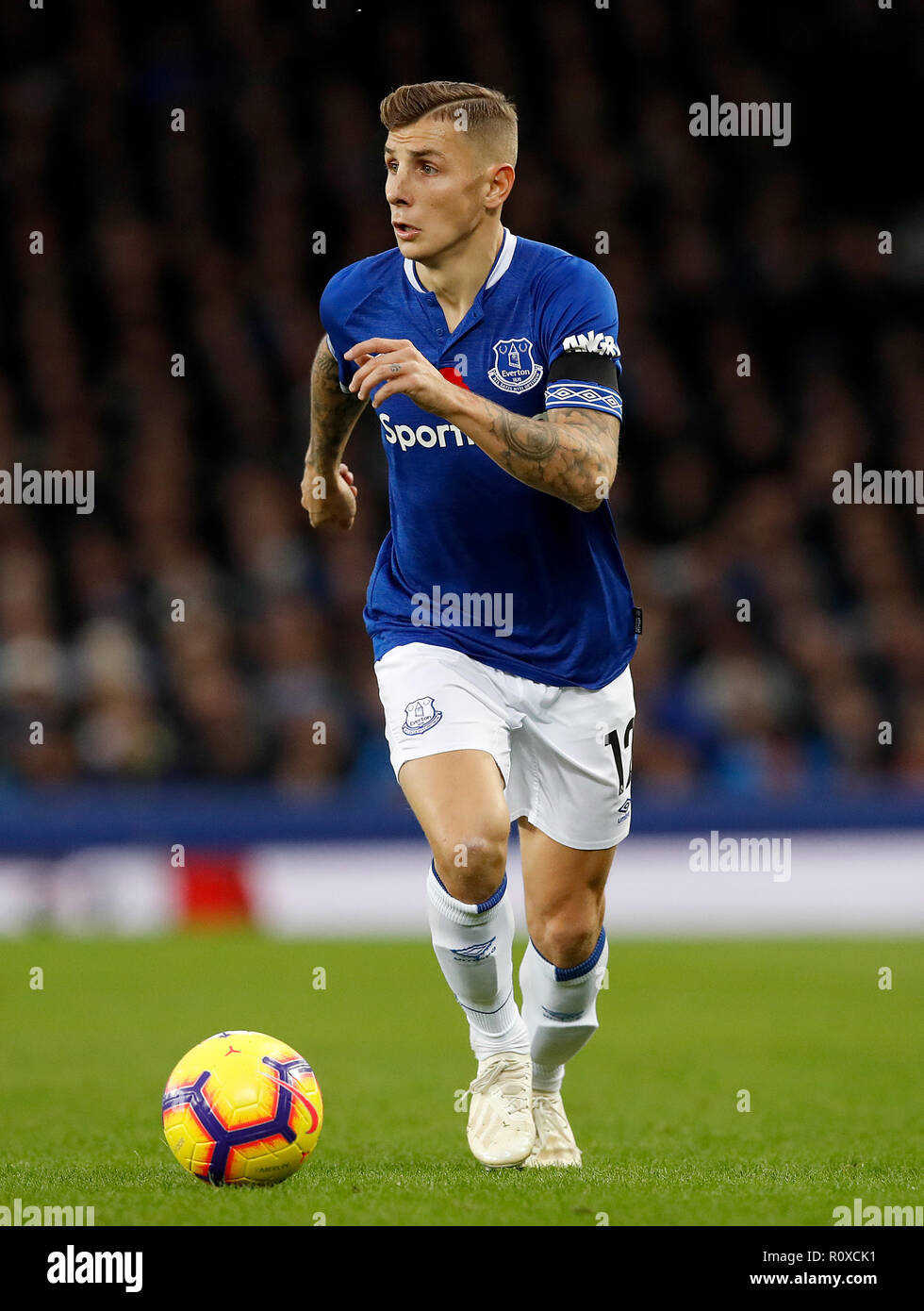 Everton's Lucas Digne Stock Photo - Alamy