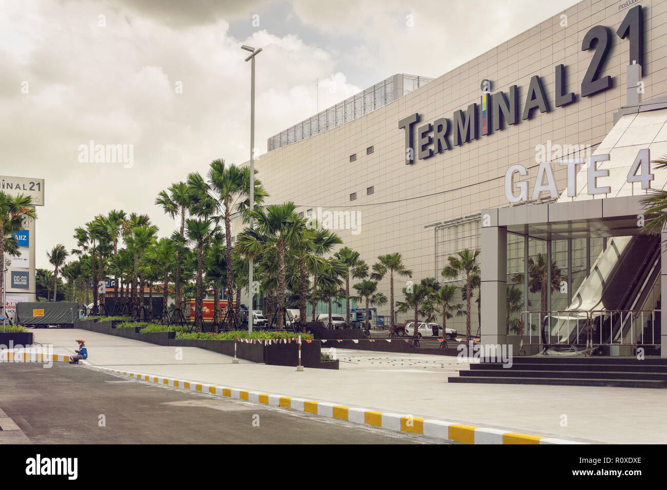 PATTAYA,THAILAND - OCTOBER 12,2018: Central Pattaya Road This is the ...