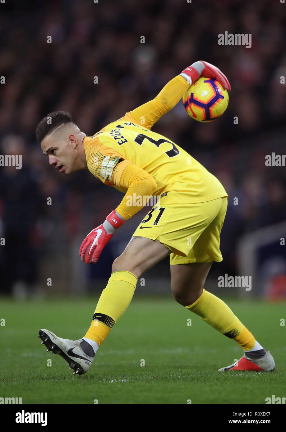 Manchester city goalkeeper ederson hi-res stock photography and images ...