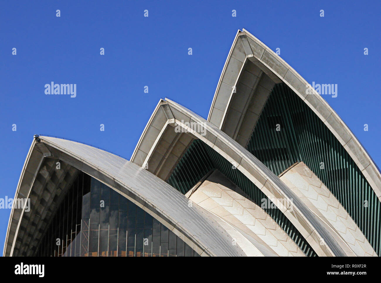 Close-up of Sydney Opera House roof Stock Photo - Alamy