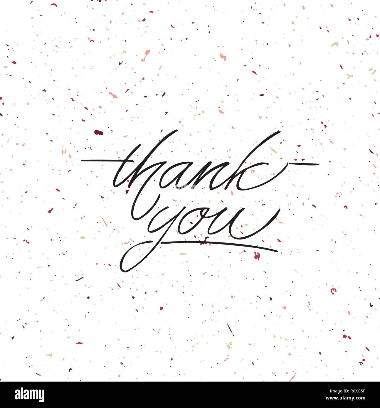 Be happy greating card hand lettering text, brush ink calligraphy ...