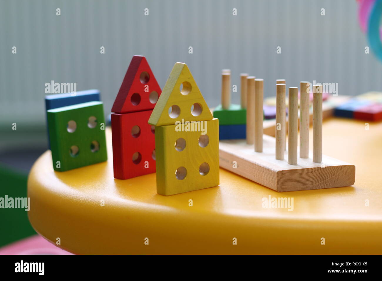 Plastic block border hi-res stock photography and images - Alamy