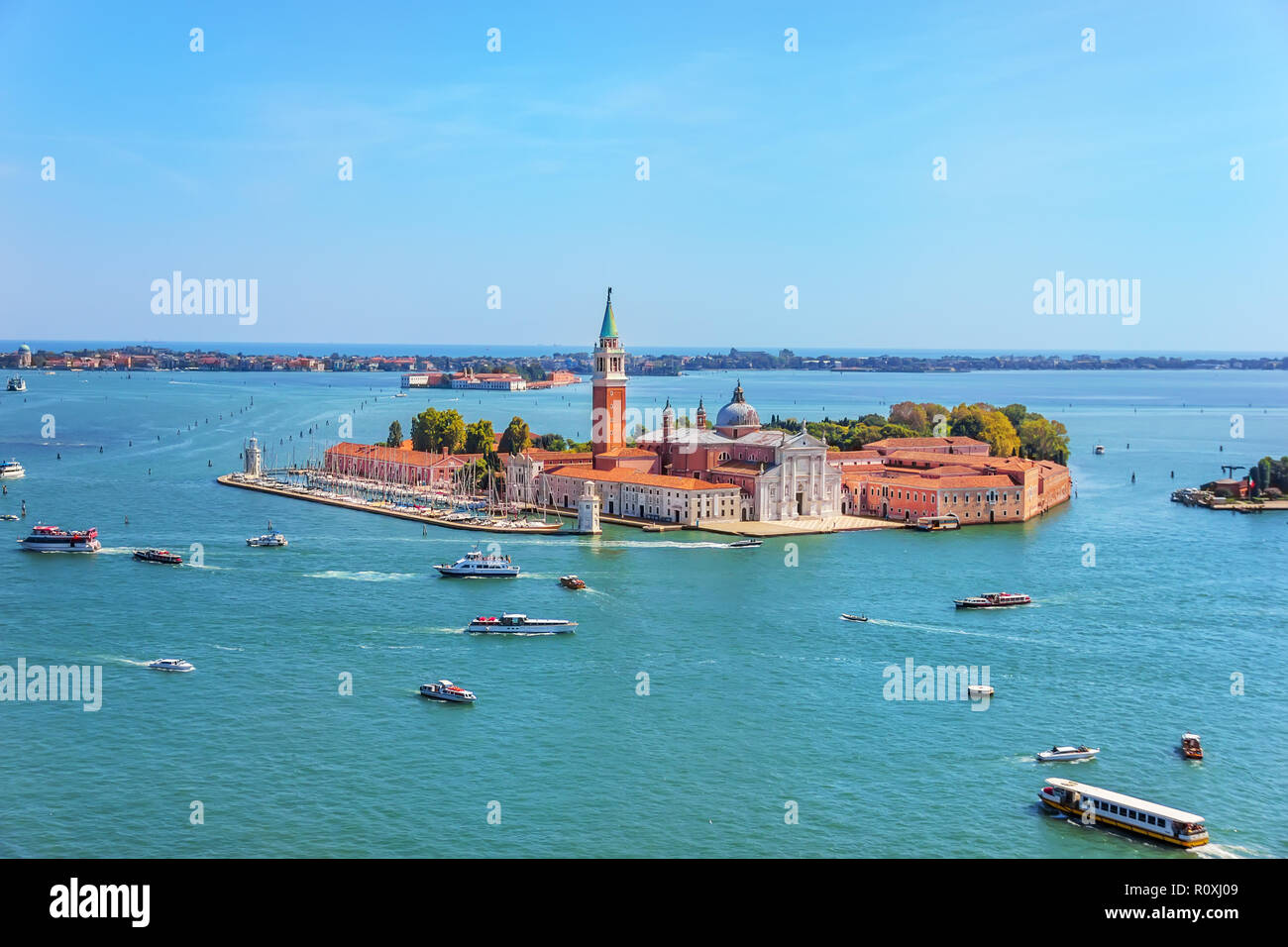 Venetian lagoon aerial hi-res stock photography and images - Alamy
