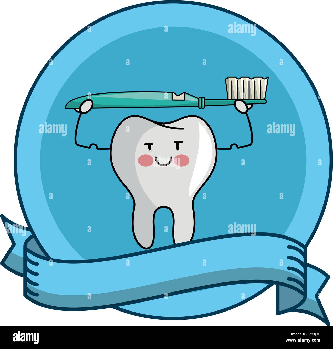 dental care cartoon Stock Vector Image & Art - Alamy