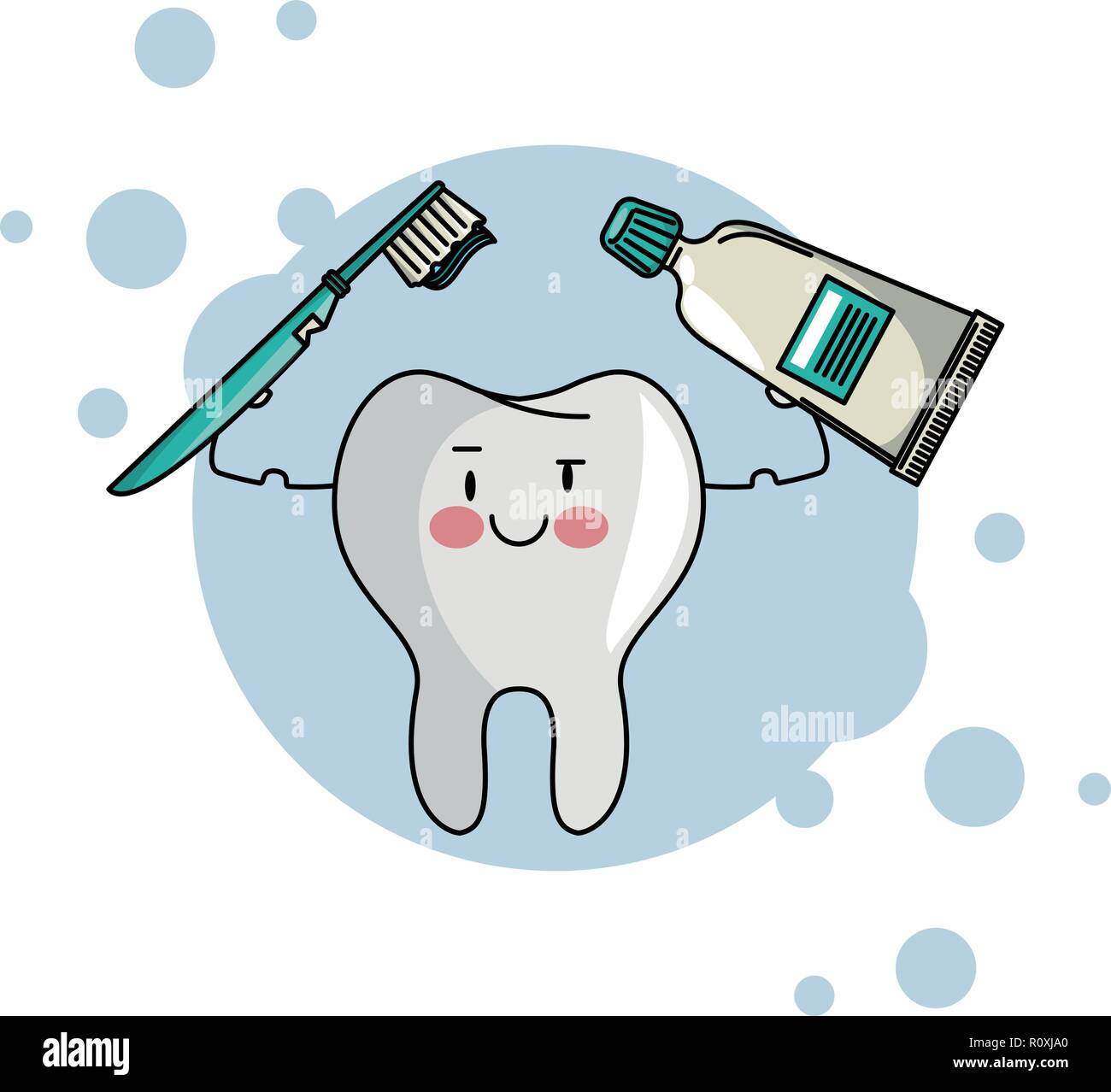 dental care cartoon Stock Vector Image & Art - Alamy