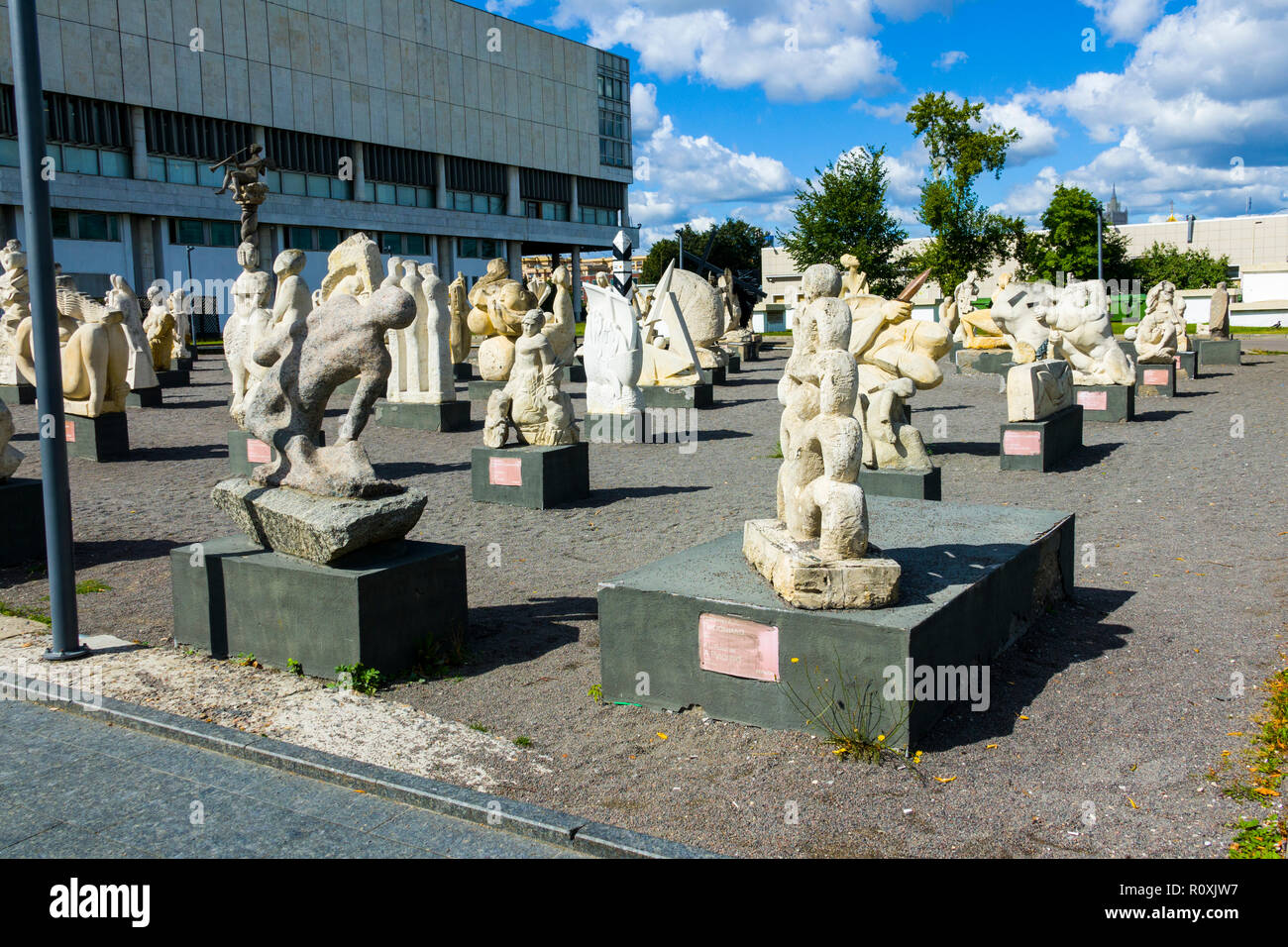 Moscow Russian Moskva city National capital of Russia Sculptures and ...