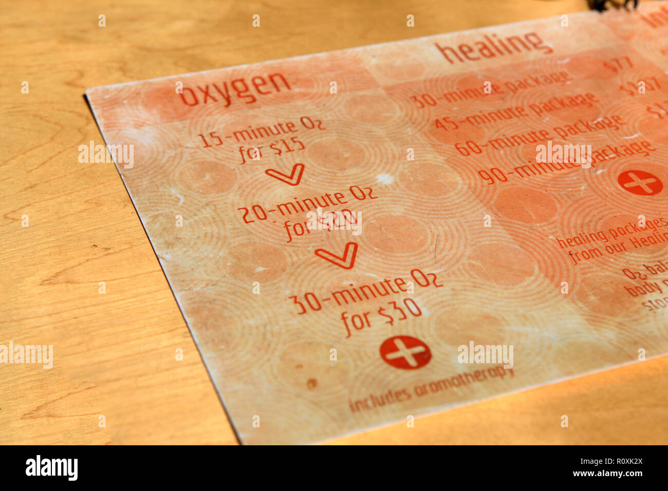 Oxygen bar hi-res stock photography and images - Alamy