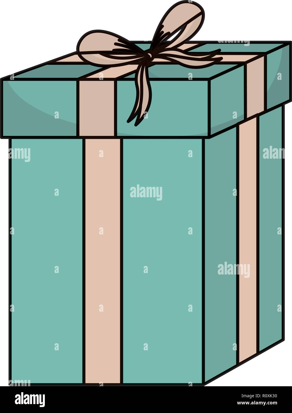Gift box cartoon Stock Vector Image & Art - Alamy