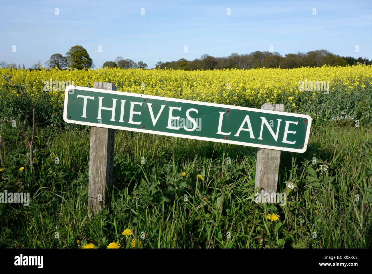 Norfolk road signs hi-res stock photography and images - Alamy