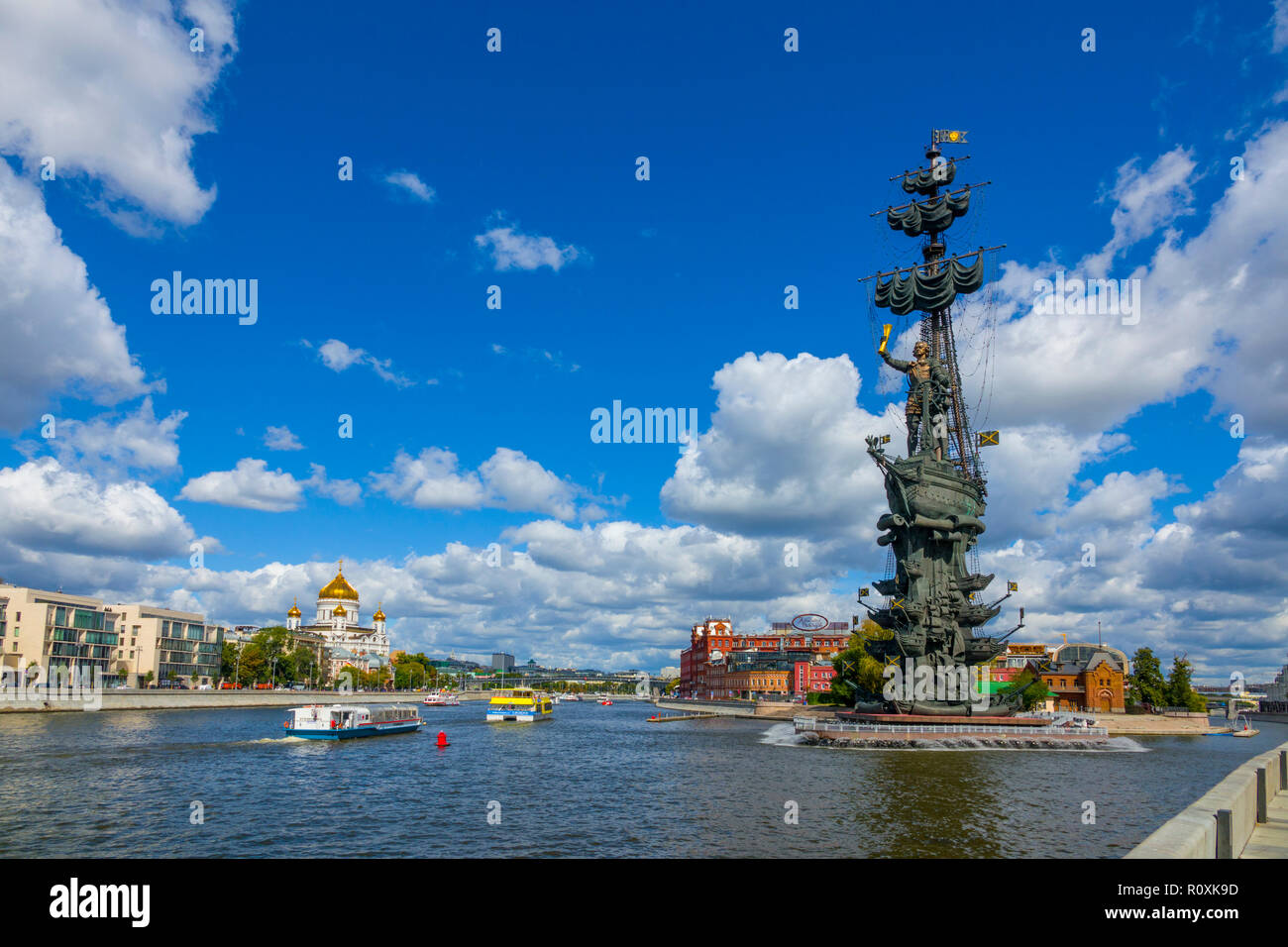 Moscow Russian Moskva city National capital of Russia Peter the Great ...