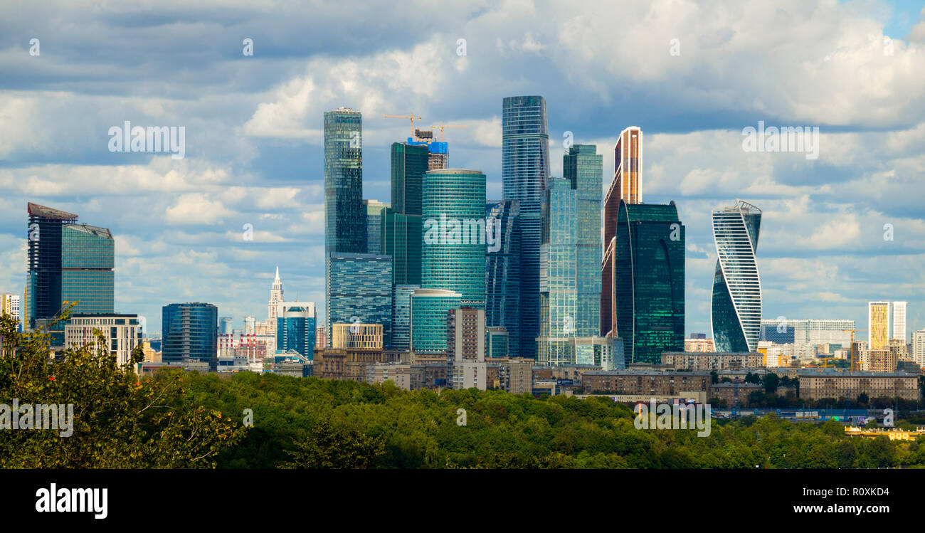 Moscow Russian Moskva city National capital of Russia Stock Photo - Alamy