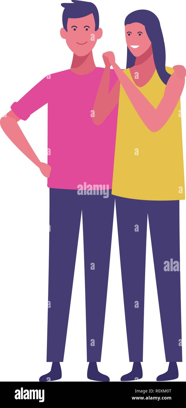 Friends having fun cartoons Stock Vector Image & Art - Alamy