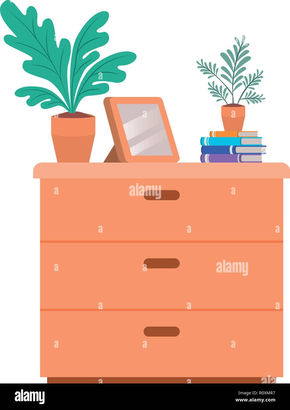 Portrait drawer Stock Vector Images - Alamy