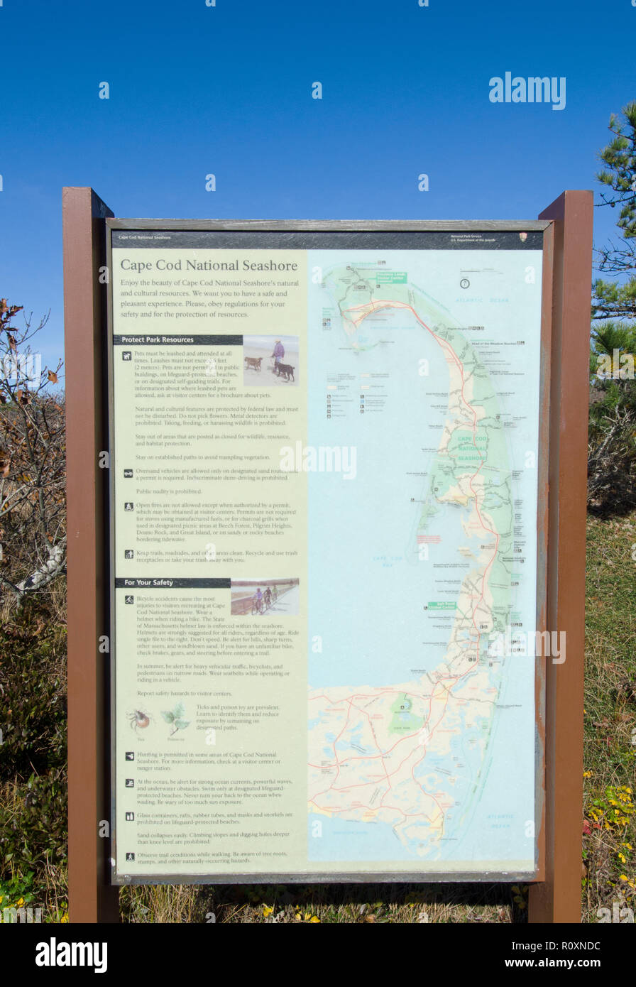 Map Of Cape Cod High Resolution Stock Photography and Images - Alamy