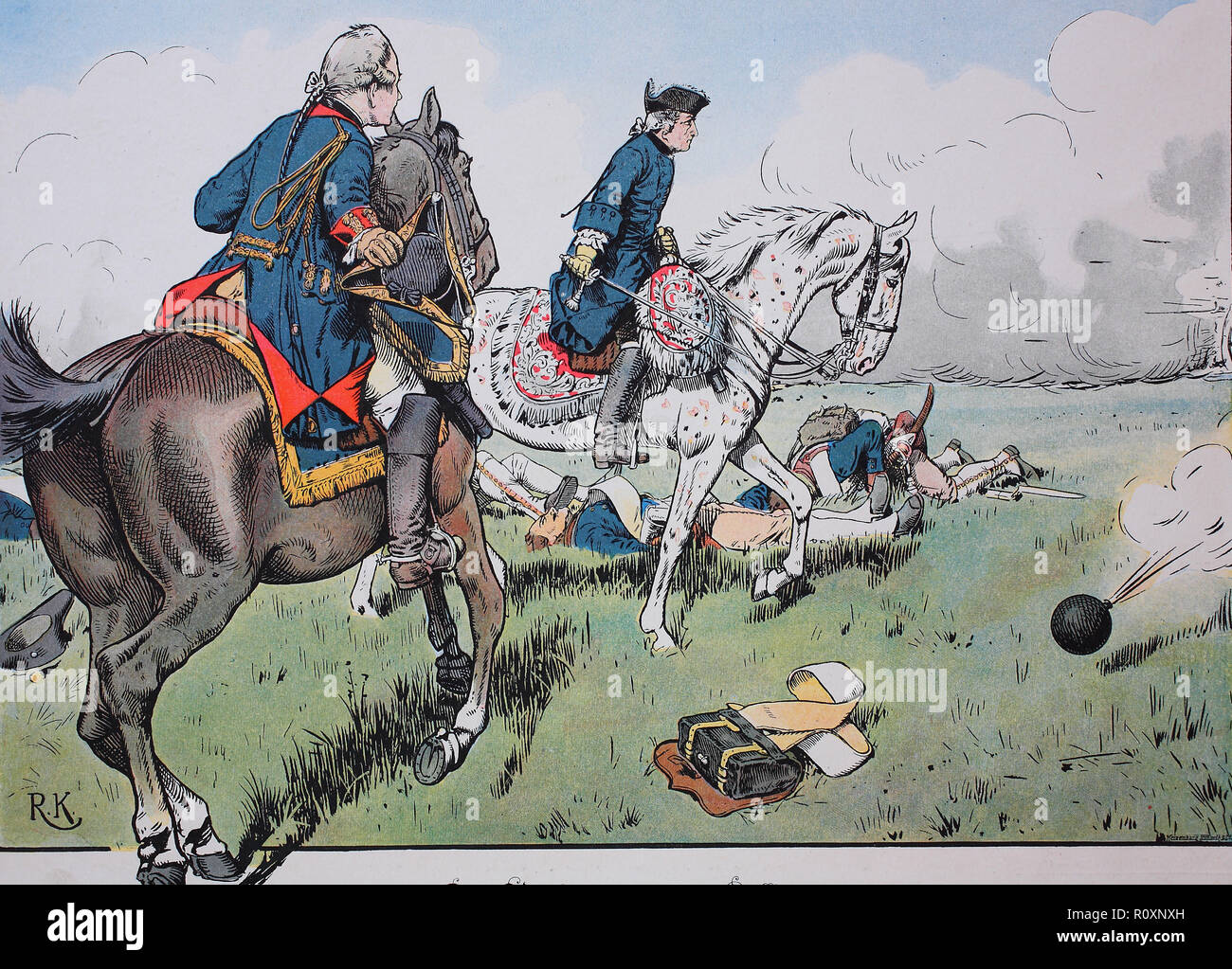 Digital improved reproduction, Seven Years' War, global conflict fought ...