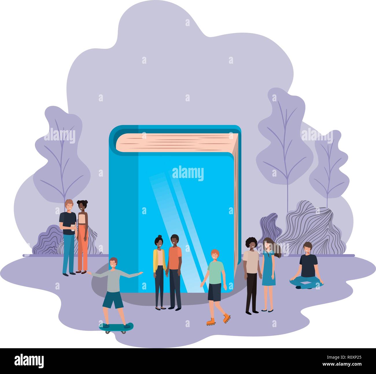 School boy magazine Stock Vector Images - Alamy