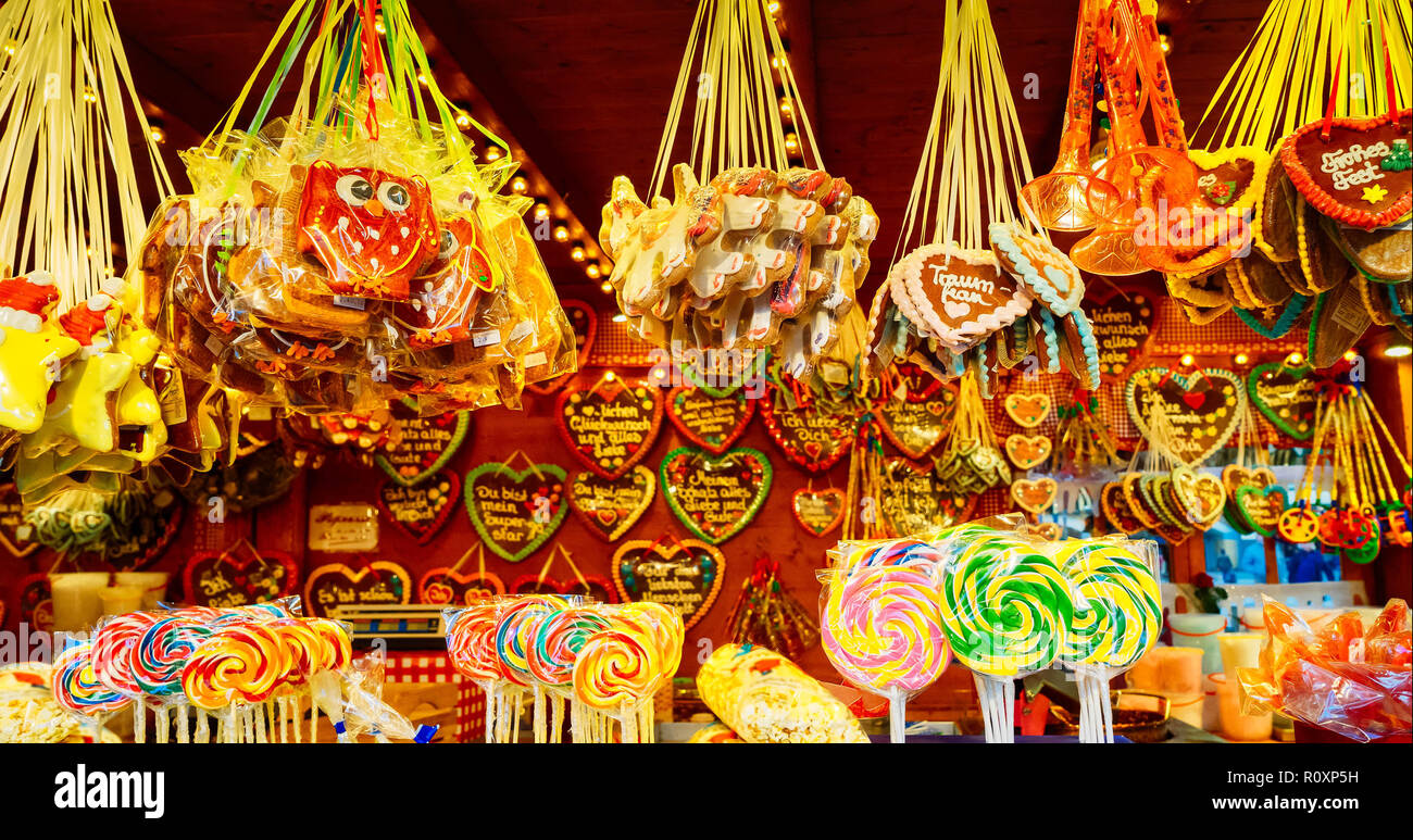 Ginger bread traditional cookies Stock Photo - Alamy